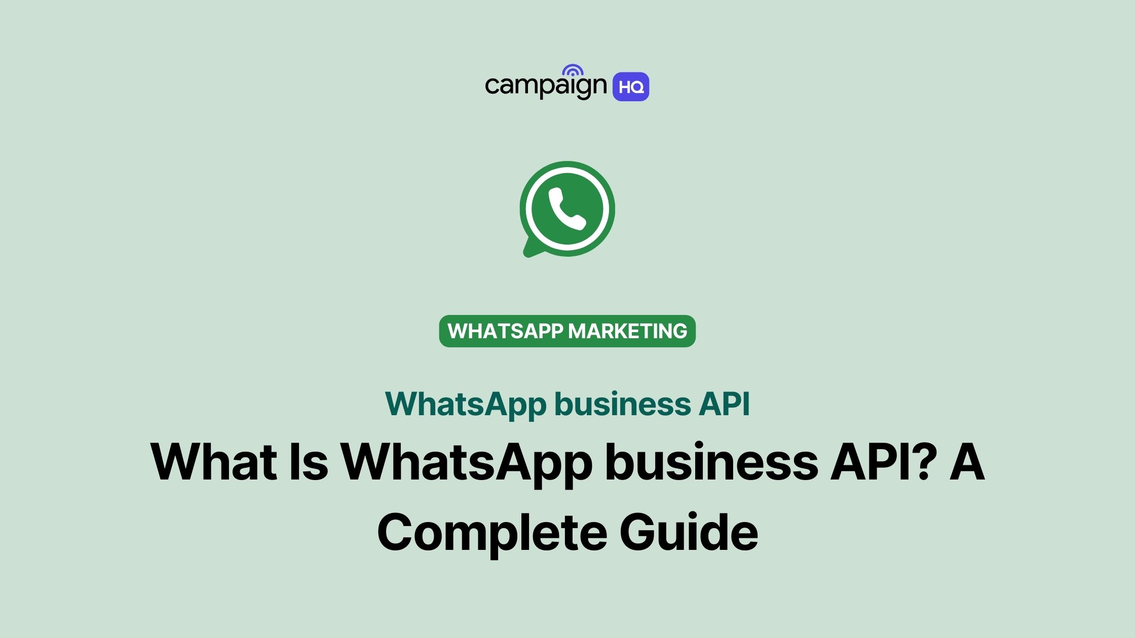 What Is WhatsApp Business API? Features & Benefits Explained