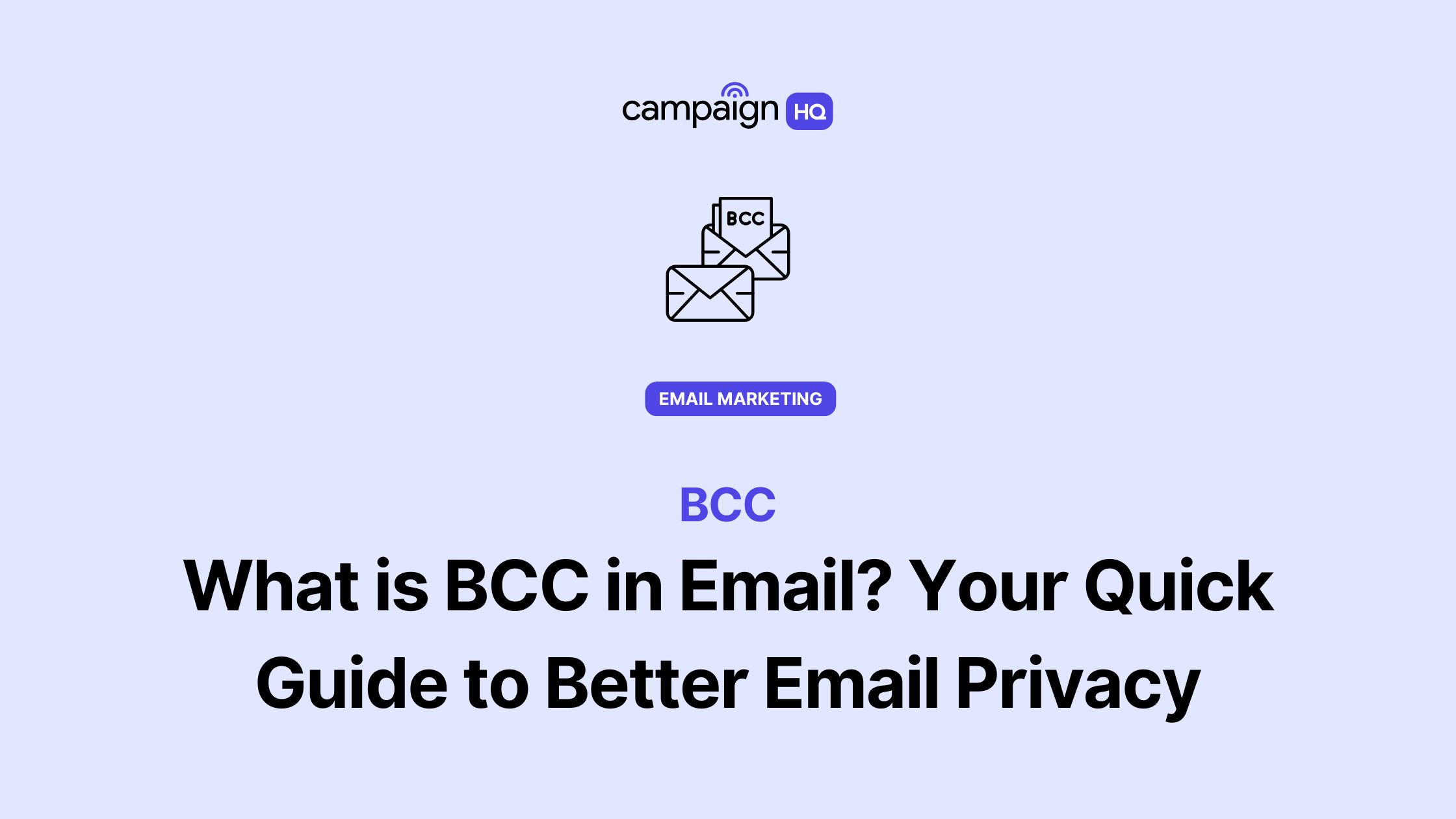 What is BCC in Email? Your Quick Guide to Better Email Privacy