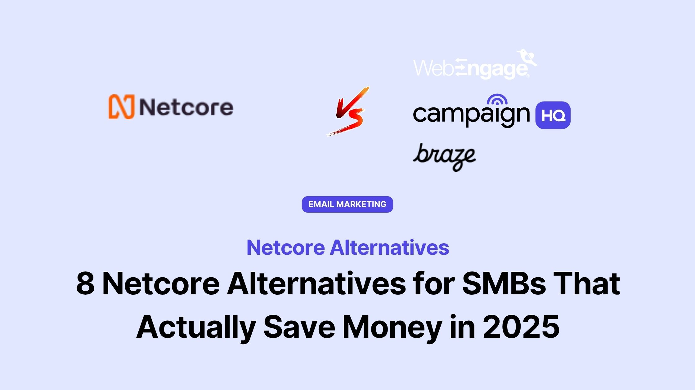 8 Netcore Alternatives for SMBs That Save Money in 2025