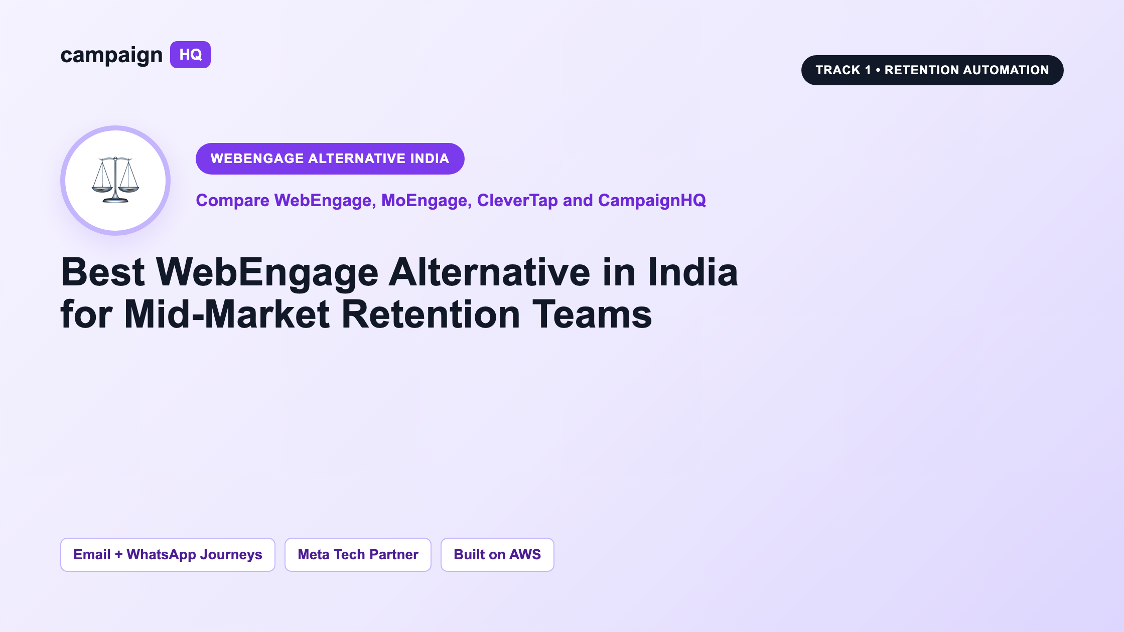 Best WebEngage Alternative in India for Mid-Market Retention Teams ...